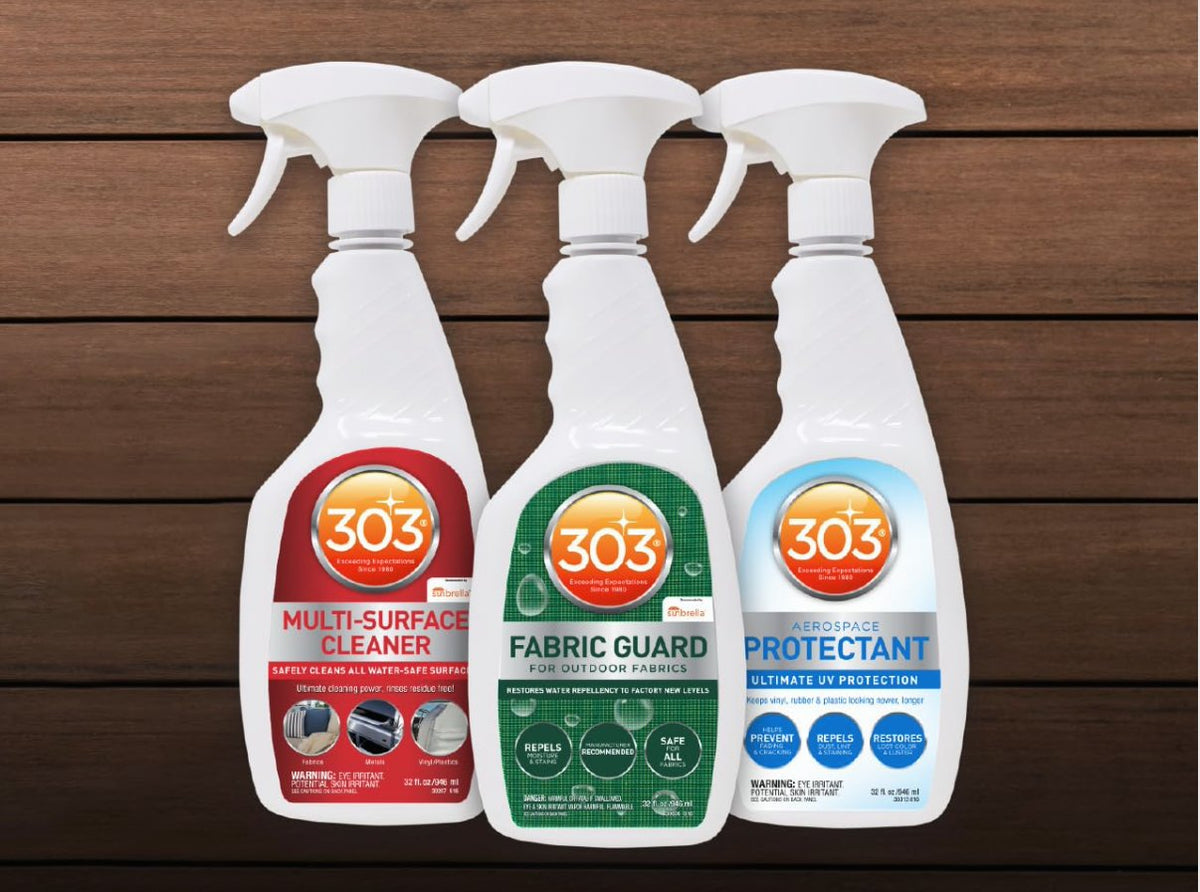 303 products, 303 fabric vinyl cleaner, 303 fabric guard, aerospace ...